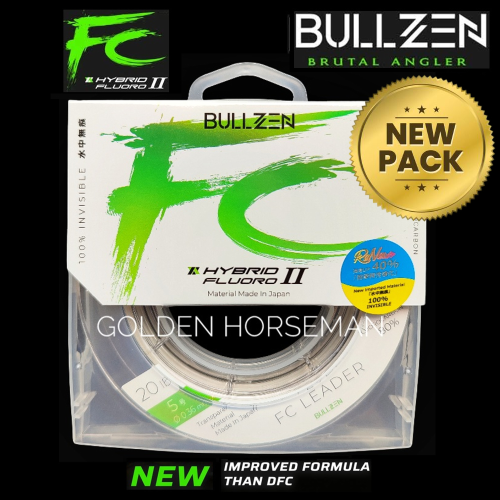 BULLZEN FC LEADER 80% Flourocarbon 50m Shock Leader Tali Perambut ...
