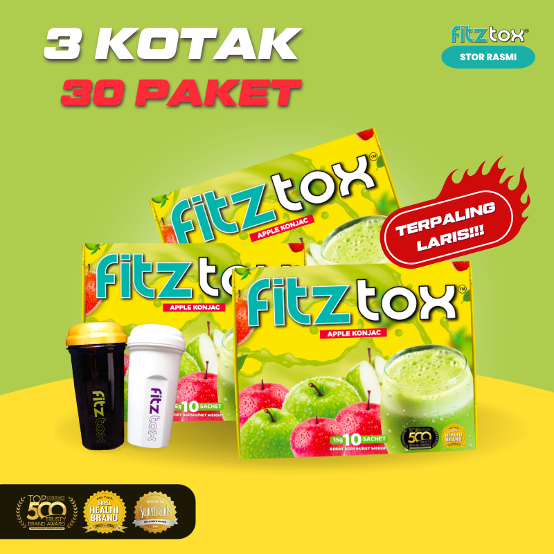 FITZTOX EPAL KONJAC 3 KOTAK ( 30 PAKET ) ORIGINAL HQ | Shopee Malaysia