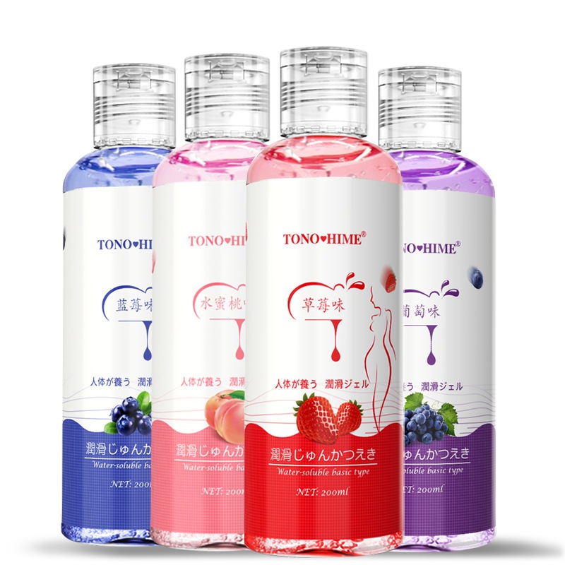 LUBE Edible Fruit Lubricant Tono Hime Water Based Lubricant Soluble Gel ...