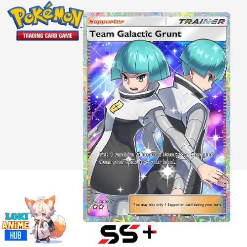 (EN) Team Galactic Grunt Space-Time Smackdown #191 Super Rare SAR SIR ...