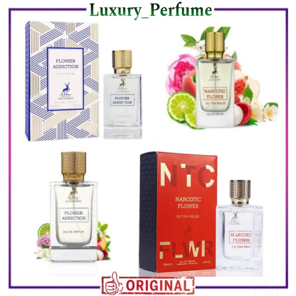 Flower Addiction | Flower Addition Edition Rouge By Maison Alhambra edp ...