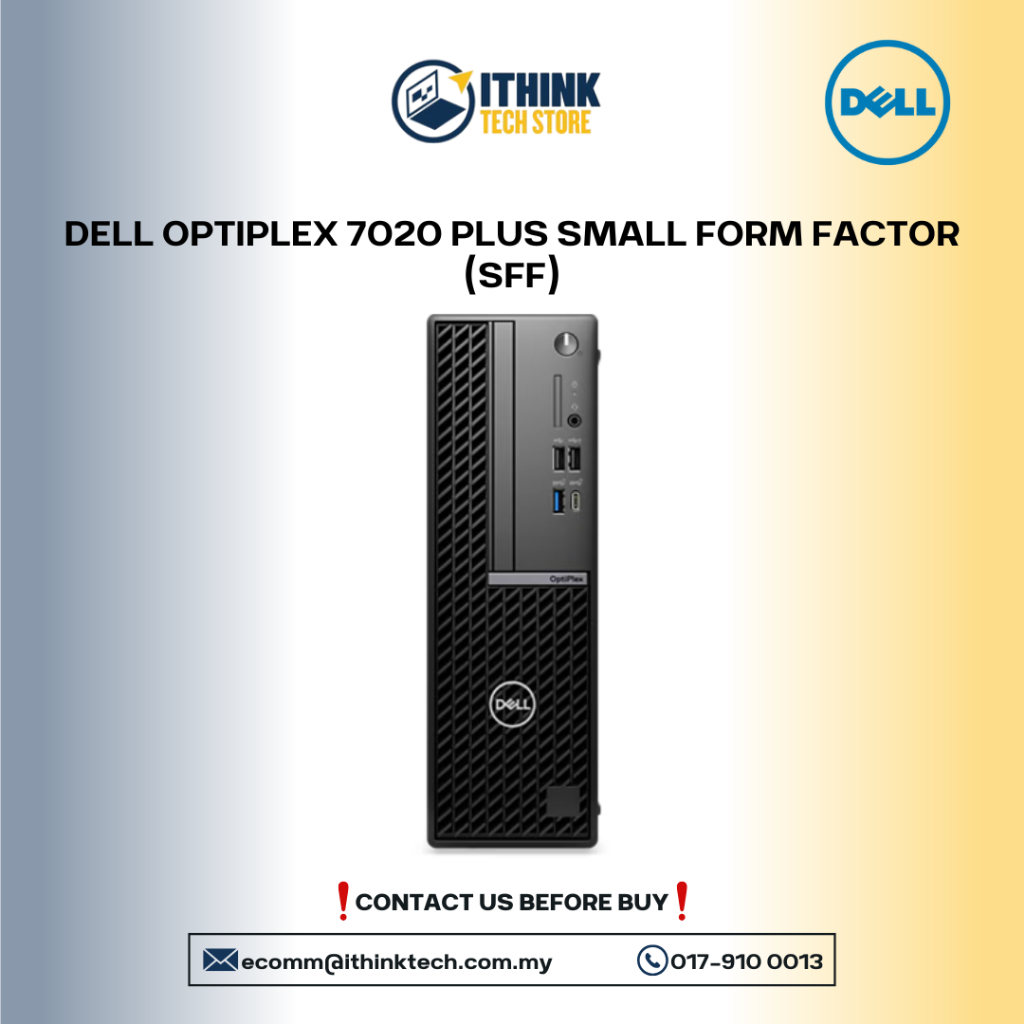 DELL OPTIPLEX 7020 PLUS SMALL FORM FACTOR (SFF) | Shopee Malaysia