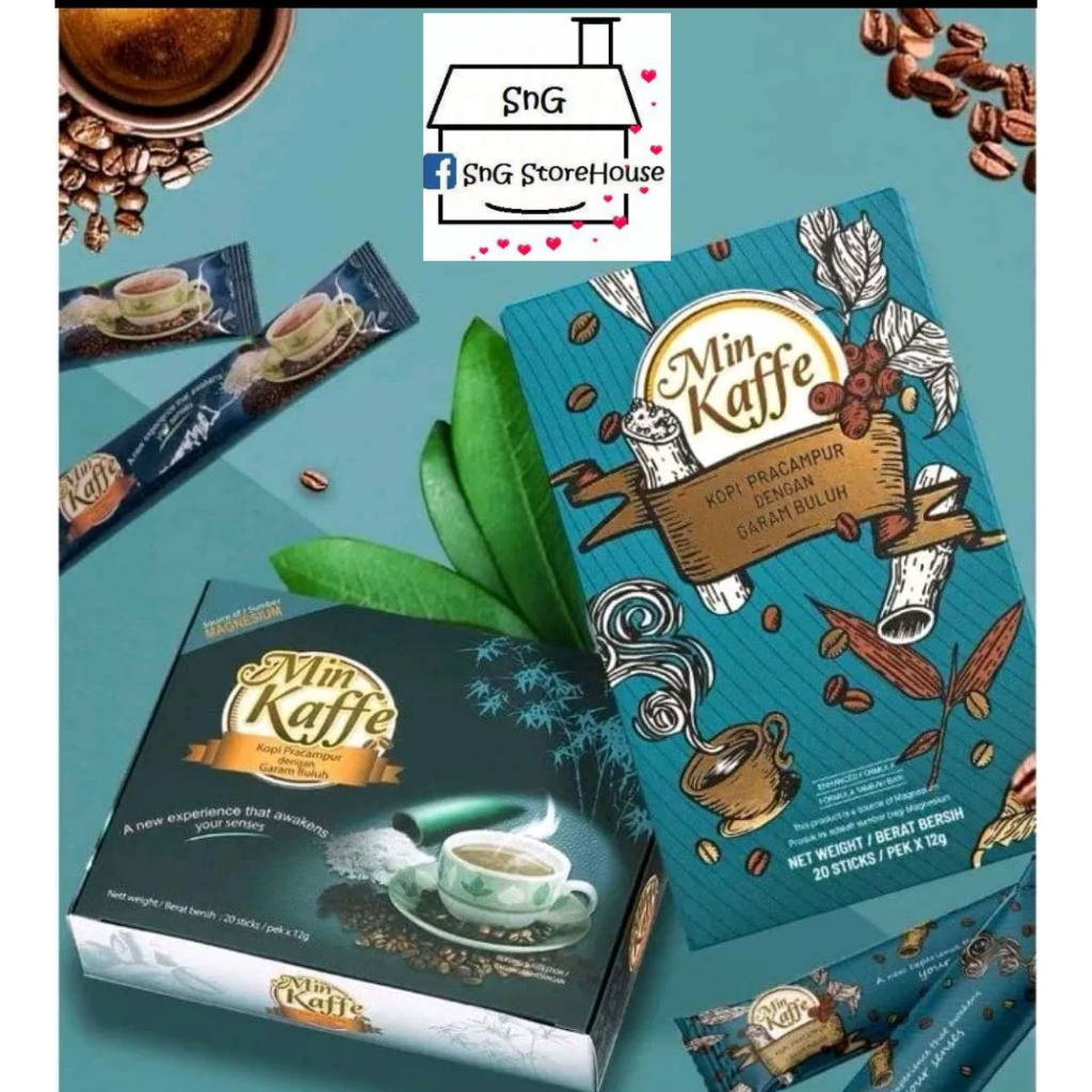 Min Kaffe Robusta Coffee Powder with Natural Bamboo Salt | Shopee Malaysia