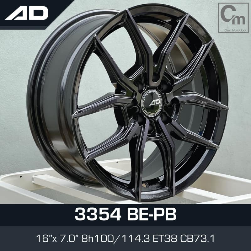 AD 16 INCI 7JJ 4X100 4X114.3 ET38 ORI CAR SPORT RIMS WHEELS 3354 ...