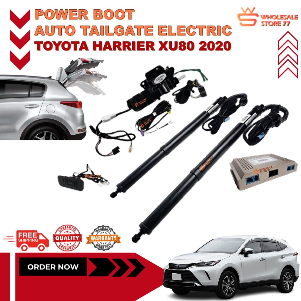 WARRANTY | Toyota Harrier XU80 2021 Electric Auto Tailgate Power Boot ...