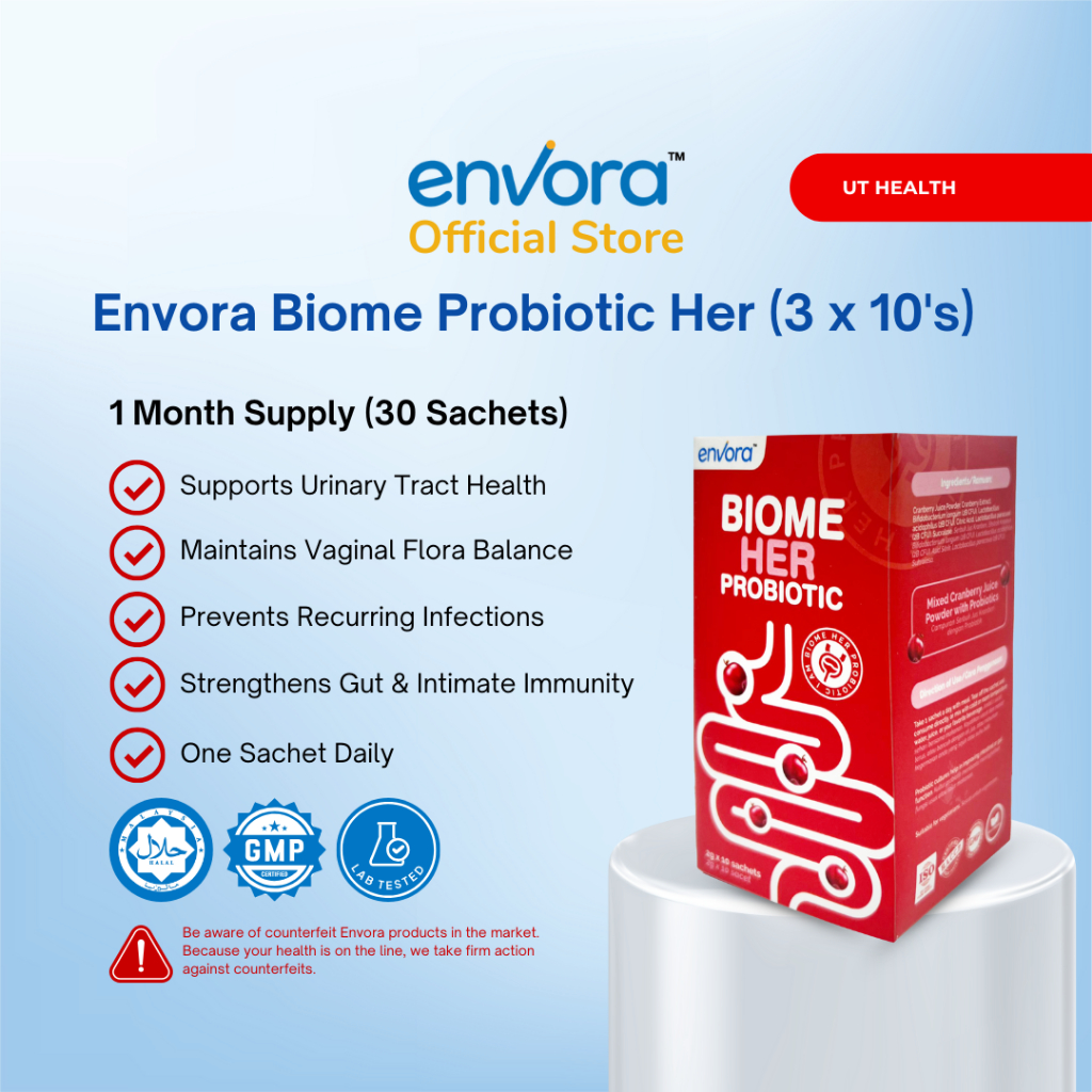 Envora Biome Probiotic Her (3 x 10's) | Shopee Malaysia