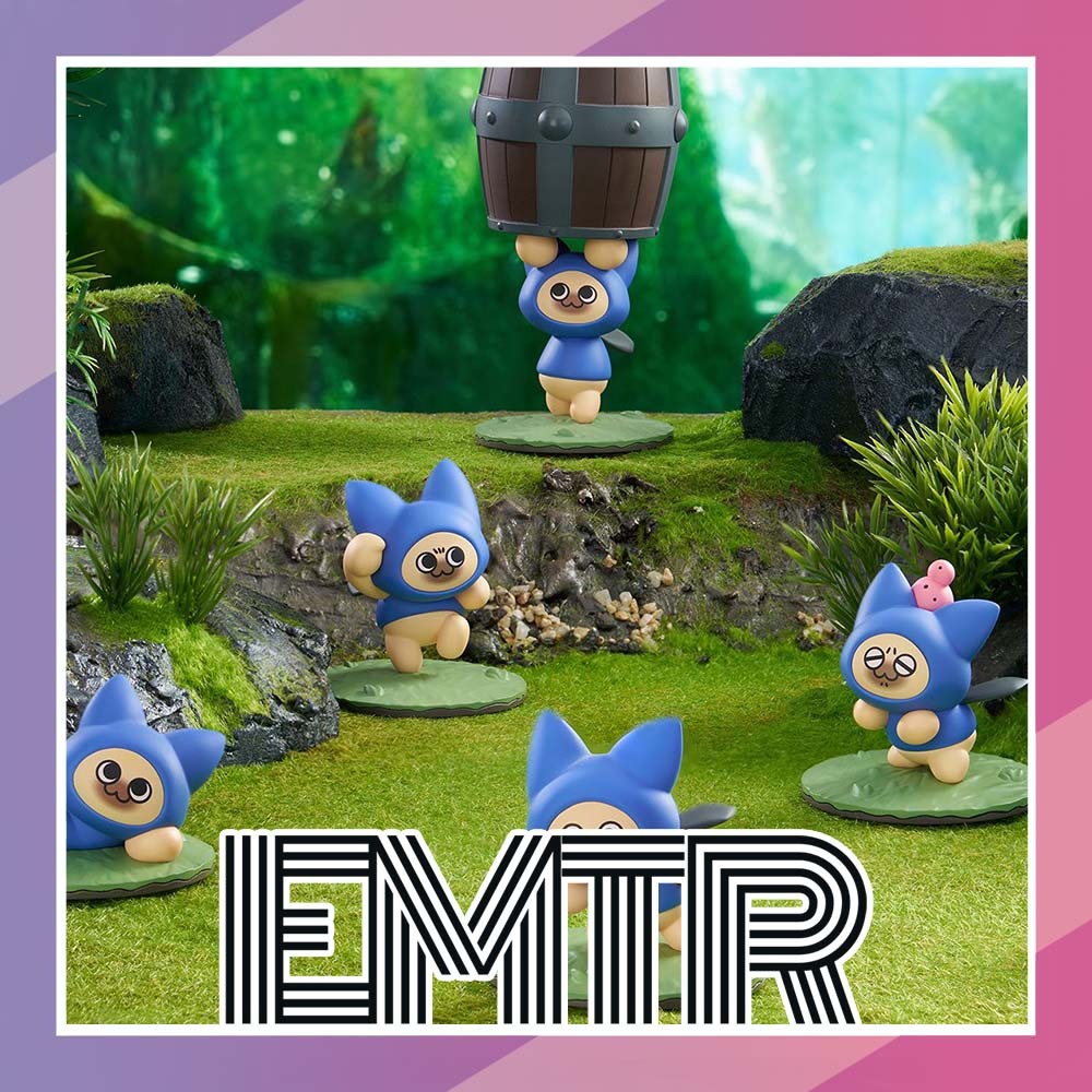 Monster Hunter Rise Palico"Kit T."Mini Trading Figures 艾露猫 “猫系列”盒蛋 (Set ...