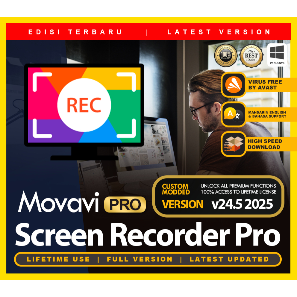 💎 Movavi Screen Recorder 24.5 Premium for Windows | Lifetime ...