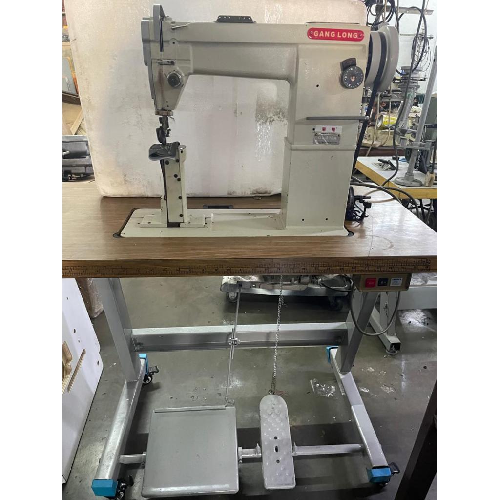 Jahit bag Gang Long Brand Post bed sewing machine second handi | Shopee ...