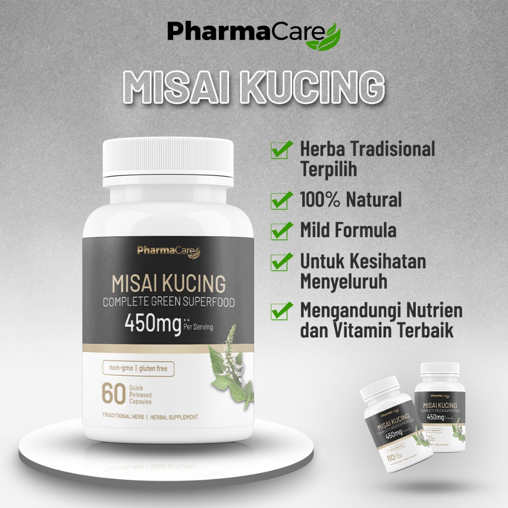 Misai kucing Kapsul 100% Halal Asli | Shopee Malaysia