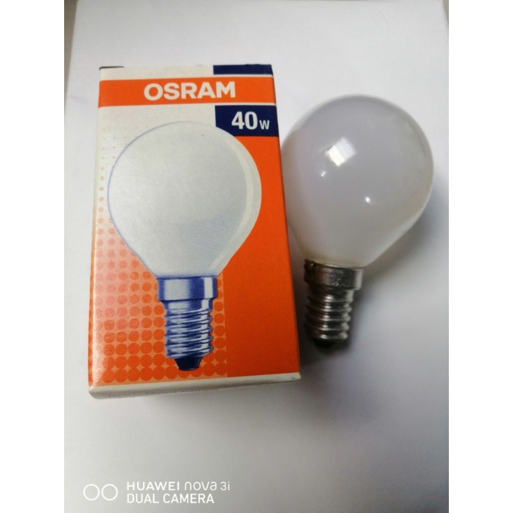 osram 40w e14 pingpong bulb (frosted) | Shopee Malaysia
