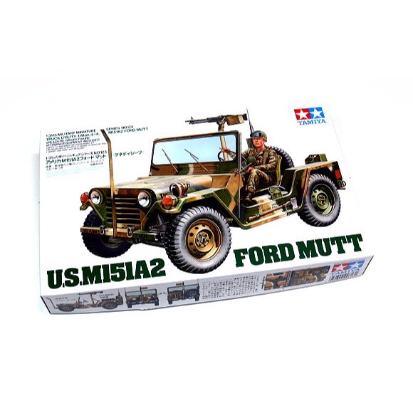 Tamiya 35123 Ford Mutt M151 A2 1/35 PLASTIC MODEL KIT | Shopee Malaysia