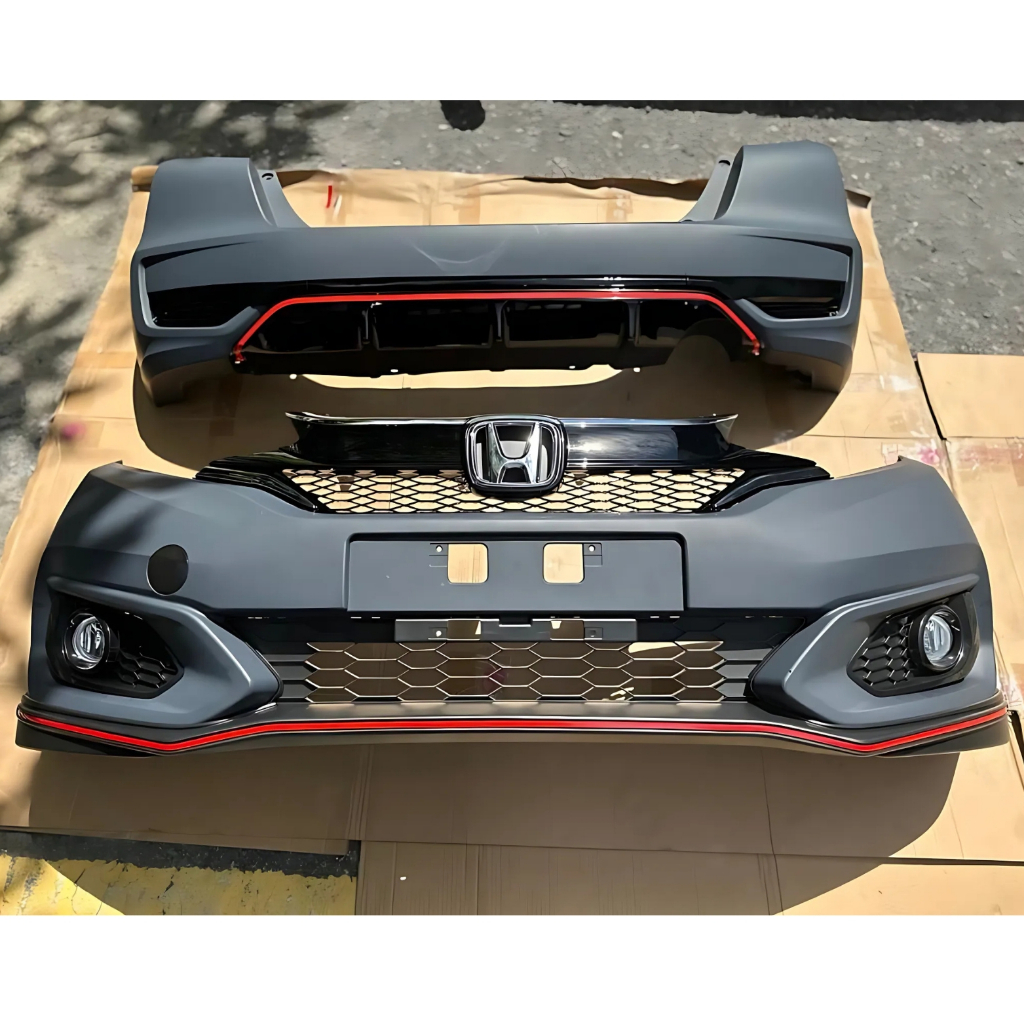 Jazz Usdm Bumper Bodykit Fit Gk5 T5a RS Jdm Honda Fl Facelift Or Pre Facelift Flrs Front Rear ...