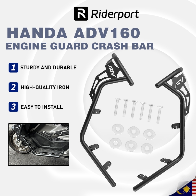 Honda ADV160 ADV 160 Side Crash Bar Frame Guard Protector Bumper Engine Guard | Shopee Malaysia