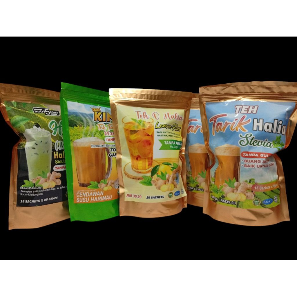 Jualan Secara Sachet.King Teh Tarik Halia Masala/Teh Tarik Halia Stevia ...