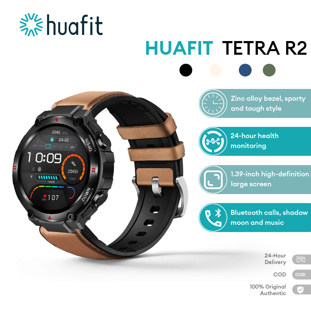 Huafit ＆ Aolon Tetra R2 Smart Watch Man 100+ Sports Modes Long Battery ...