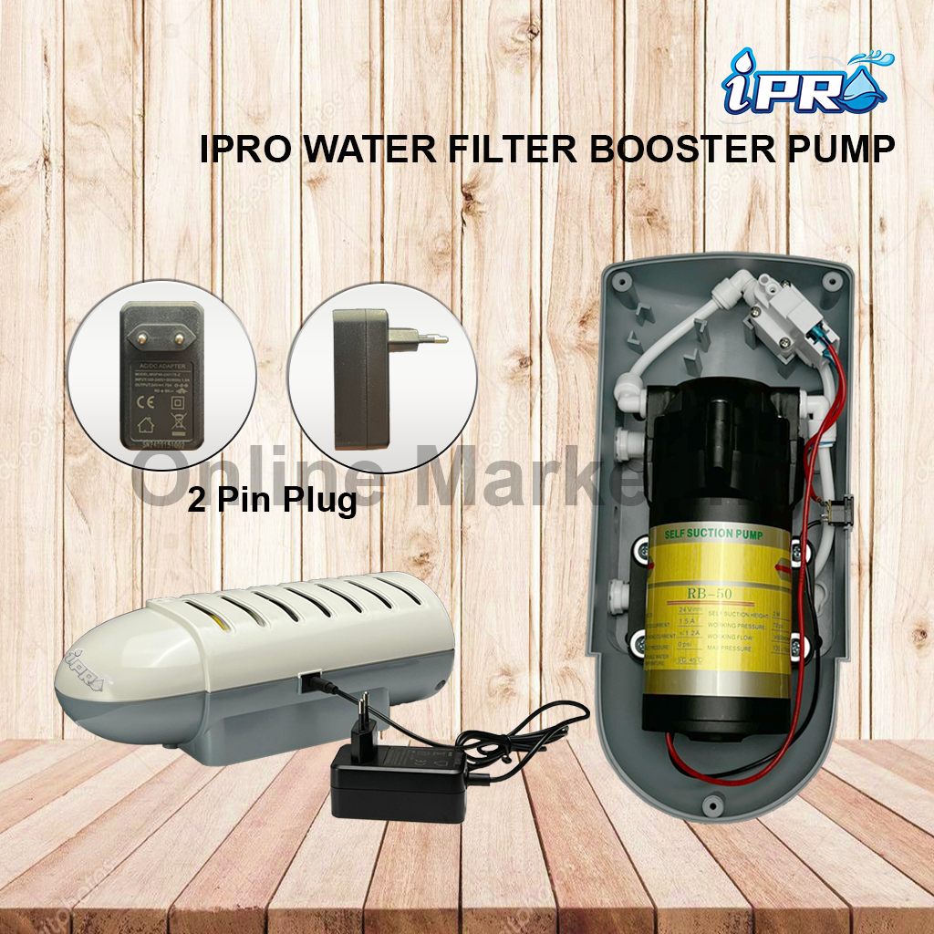 IPRO WATER FILTER BOOSTER PUMP WITH CASING ( SET ) FOR WATER PURIFIER ...