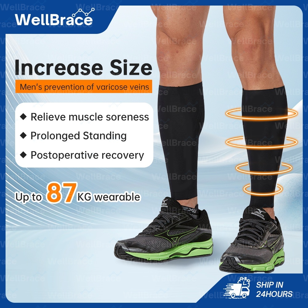Men's Medical Compression Socks - Varicose Veins,Medical-Grade, Wide ...
