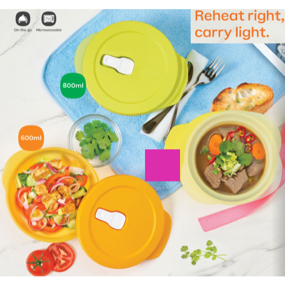 *1pc/2pcs/3pcs*Tupperware Gen II CrystalWave Bowl Microwaveable ...