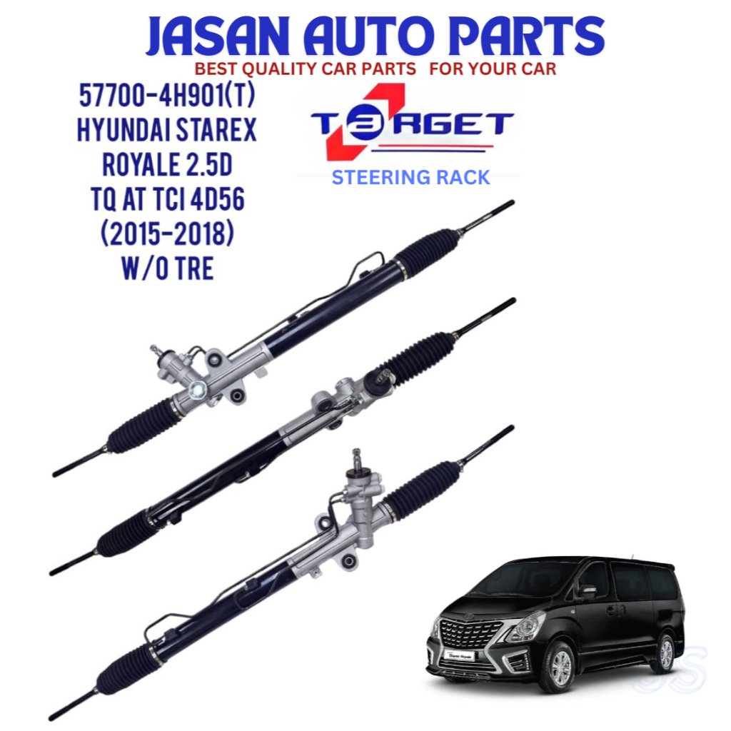 NEW (P/STG) STEERING RACK WITHOUT TIE ROD END HYUNDAI STAREX ROYAL 2.5D ...