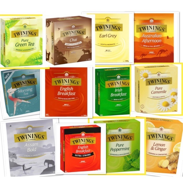 Big Value Box! Twinings Tea Bags (80 packs/ 100 packs) | Shopee Malaysia
