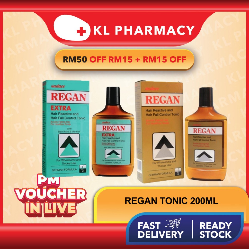 (GOLD/GREEN) Audace Regan Hair Reactive and Hair Fall Control Tonic ...