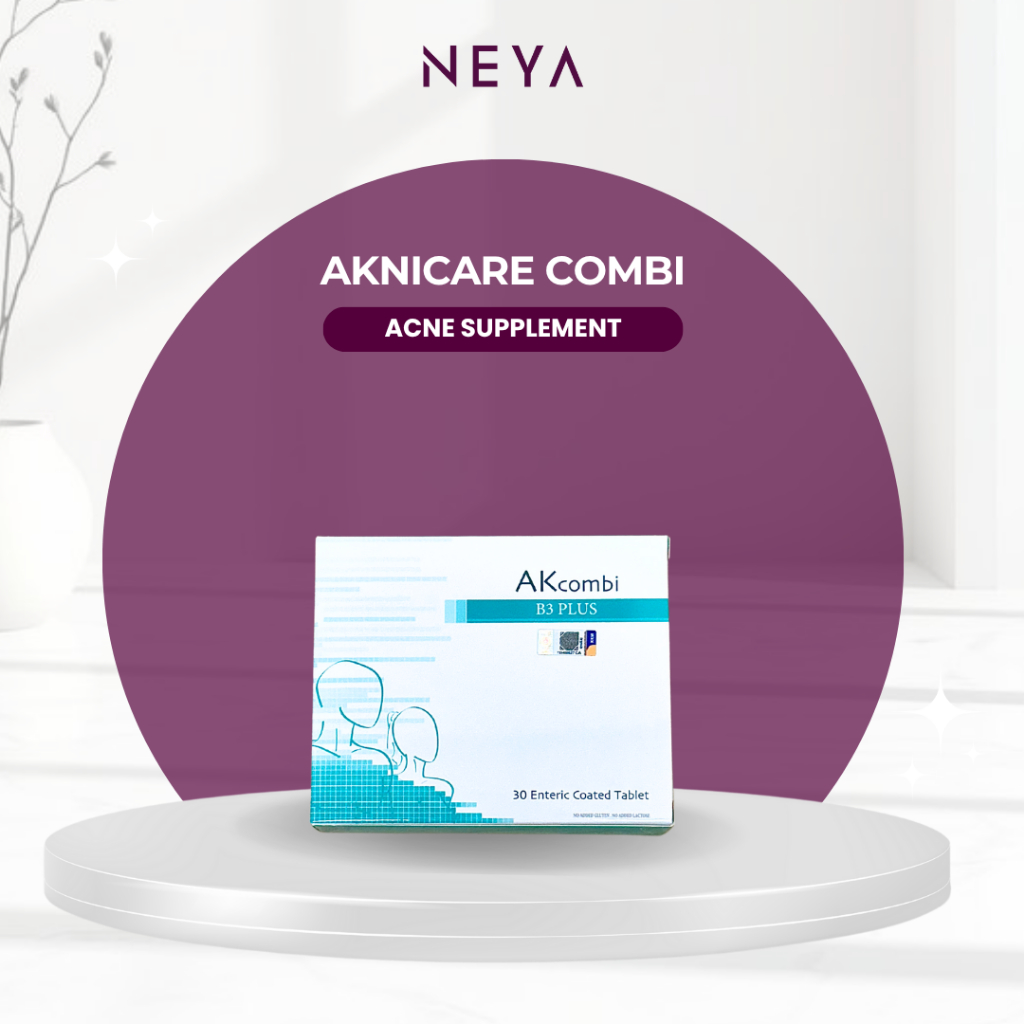 AK Combi (Aknicare) 30 Tablet With Green Tea and Vitamin B3 Reduces ...