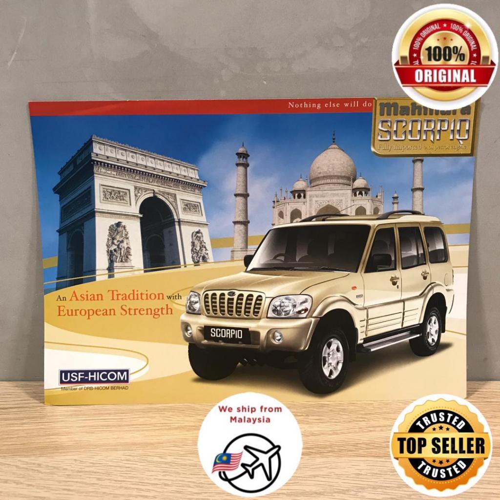 Mahindra Scorpio 2.0i Petrol Engine Catalog / Catalogue Collection 100% ...