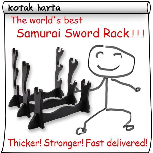 1 Tier/2 Tier/3 Tier/Anime Knife Rack/Katana Stand/Game Weapon Display ...