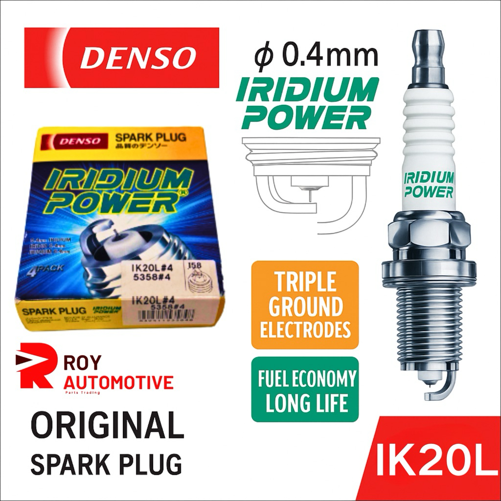 Denso Iridium Spark Plug Honda City | Jazz | CRV | Stream | Freed ...