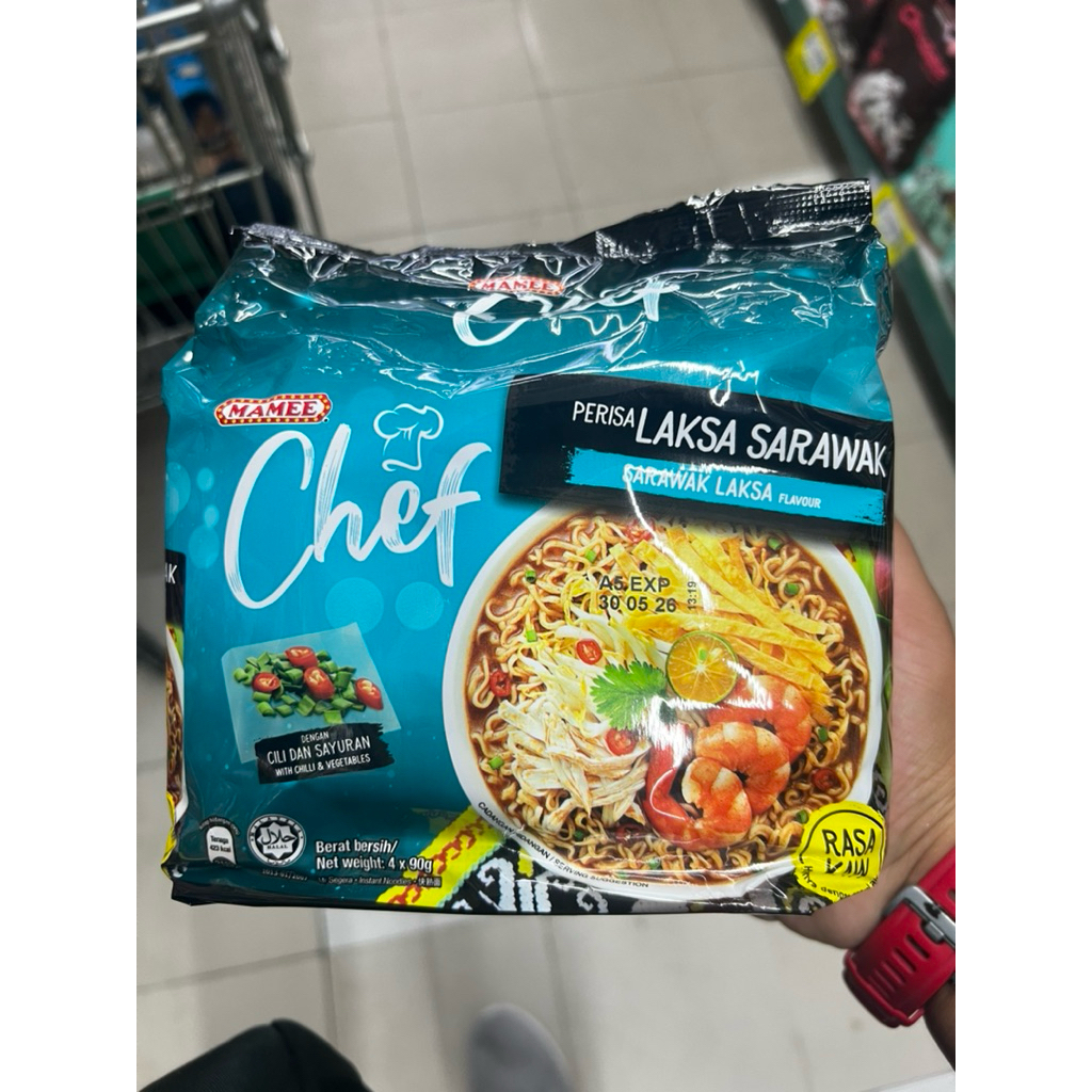 MAMEE Chef Pack Noodle Flavour Laksa Sarawak | Shopee Malaysia