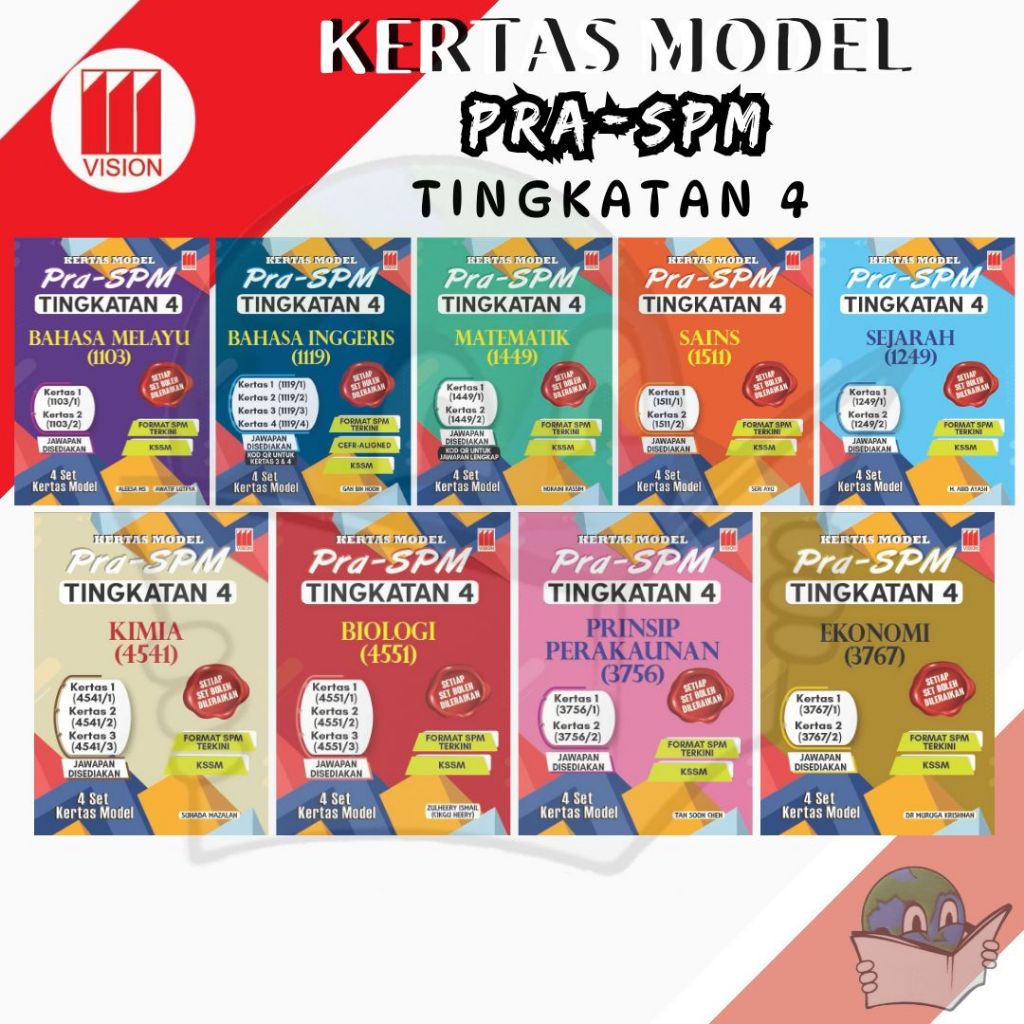 Kertas Model PRA-SPM Tingkatan 4 2025 - BM/English/Mate/Sains/Sej/Biologi/Kimia/Eko/Perakunan [P ...