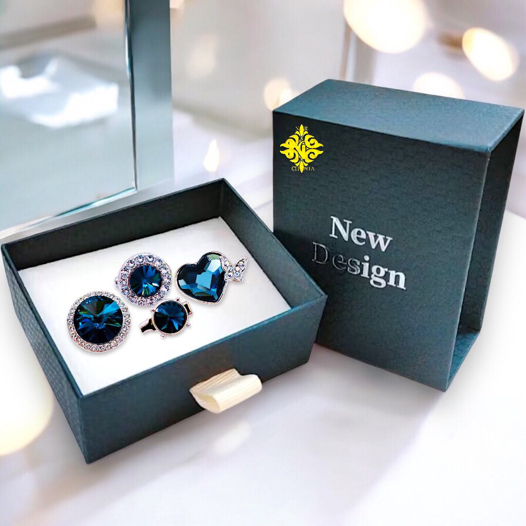 premium brooch set lara | Shopee Malaysia