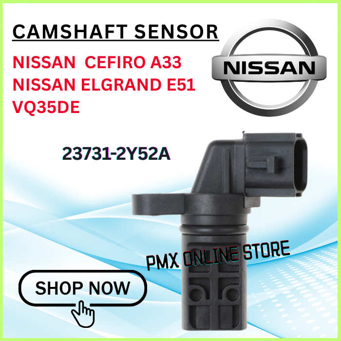 NISSAN CEFERO A33,ELGRAND E51 VQ35DE CAM/CRANKSHAFT POSITION SENSOR ...