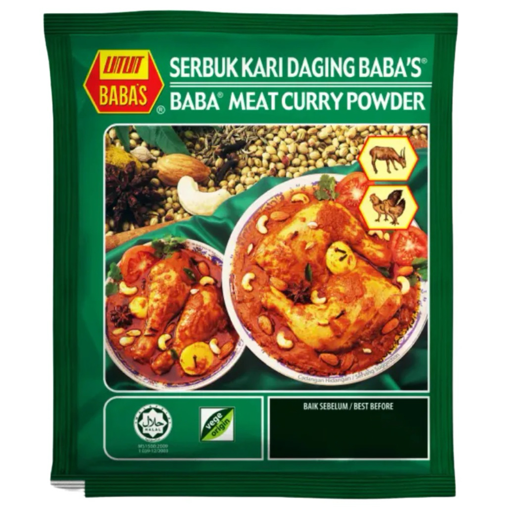 Baba’s Curry Powder / Serbuk Kari 250g (Exp Sep 2025) | Shopee Malaysia