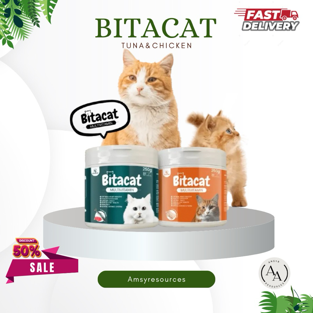 BITACAT MULTIVITAMIN UNTUK KESIHATAN DAN GEMUKKAN KUCING ANDA ...