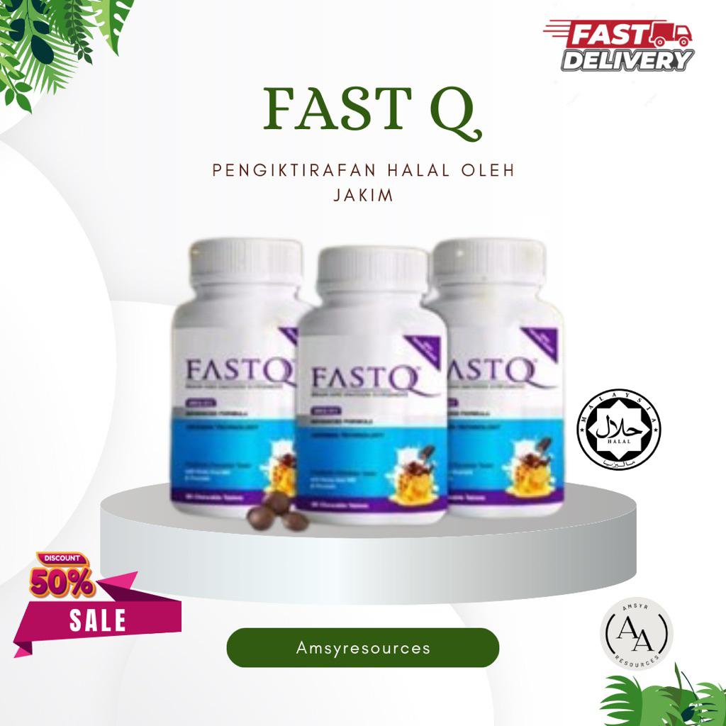 FAST Q ORIGINAL HQ-VITAMIN MINDA ANAK CERDAS IQ DAN EQ (TABLETS ...