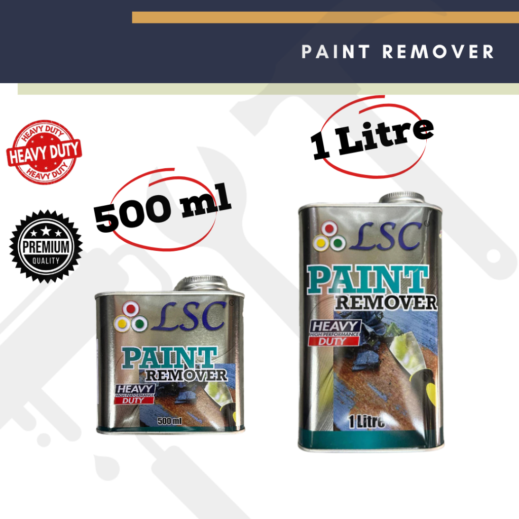 500ML 1L LSC/KTH Paint Remover Pembuangan Cat Minyak 洗漆水 | Shopee Malaysia