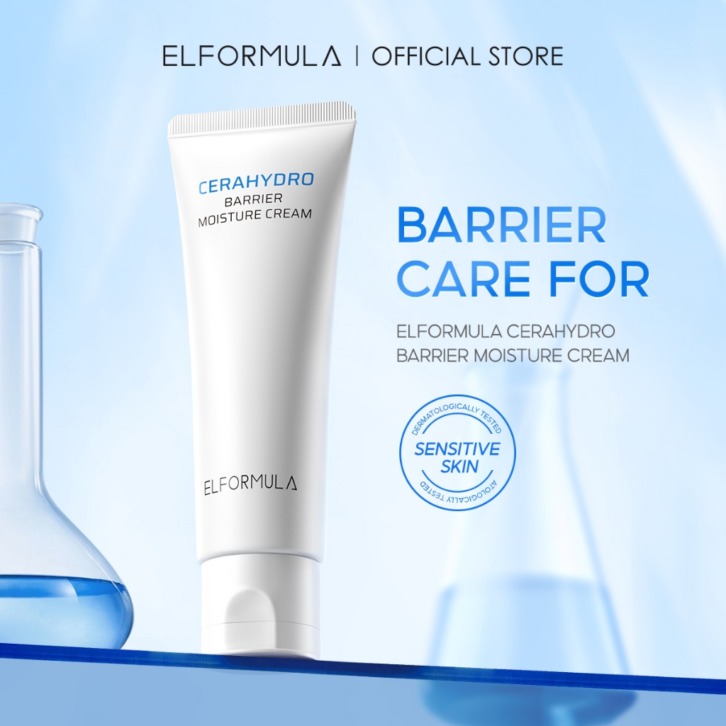 [NEW LAUNCH] ELFORMULA CeraHydro Barrier Repair Moisture Cream Pelembap ...
