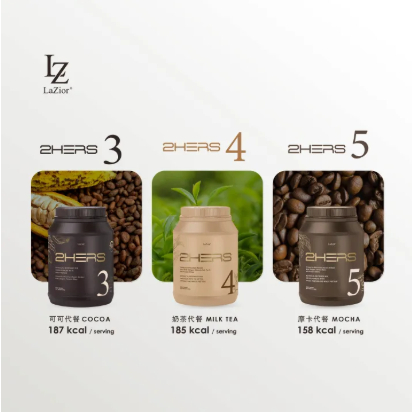 LaZior 2HERS Meal Replacement Weight Control & Healthy Diet Drink Low ...