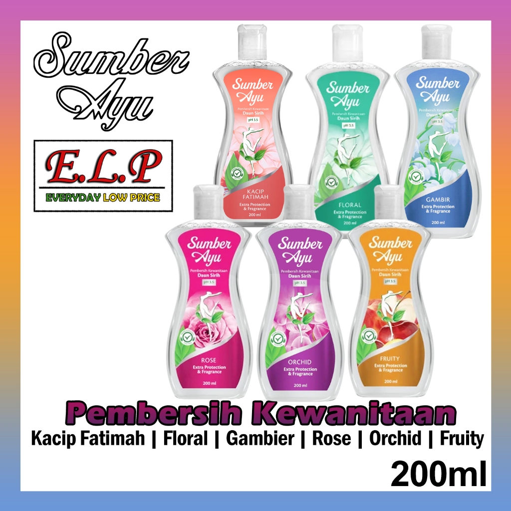 Sumber Ayu Femine Wash/ Sumber Ayu Pembersih Kewanitaan Daun Sirih ...
