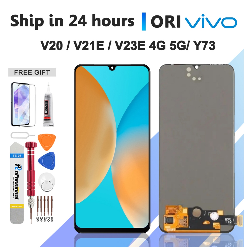 TFT LCD FOR VIVO V20 / V21E 4G 5G(V2061)/ V23E 4G 5G/ S10E / Y75 /Y73 ...