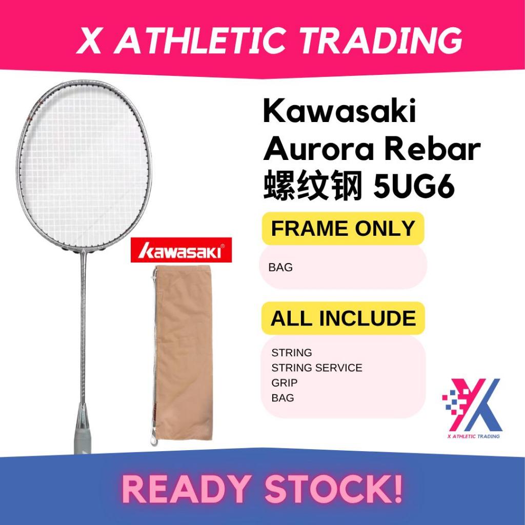 KAWASAKI AURORA REBAR 138 螺紋鋼138 5UG5 BADMINTON RACKET | Shopee Malaysia