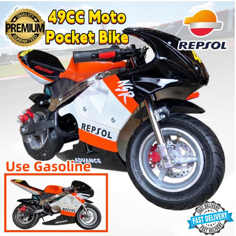2025 New Mini Adult Kids Dirt Bike 49CC Moto Pocket Bike Exclusive ...