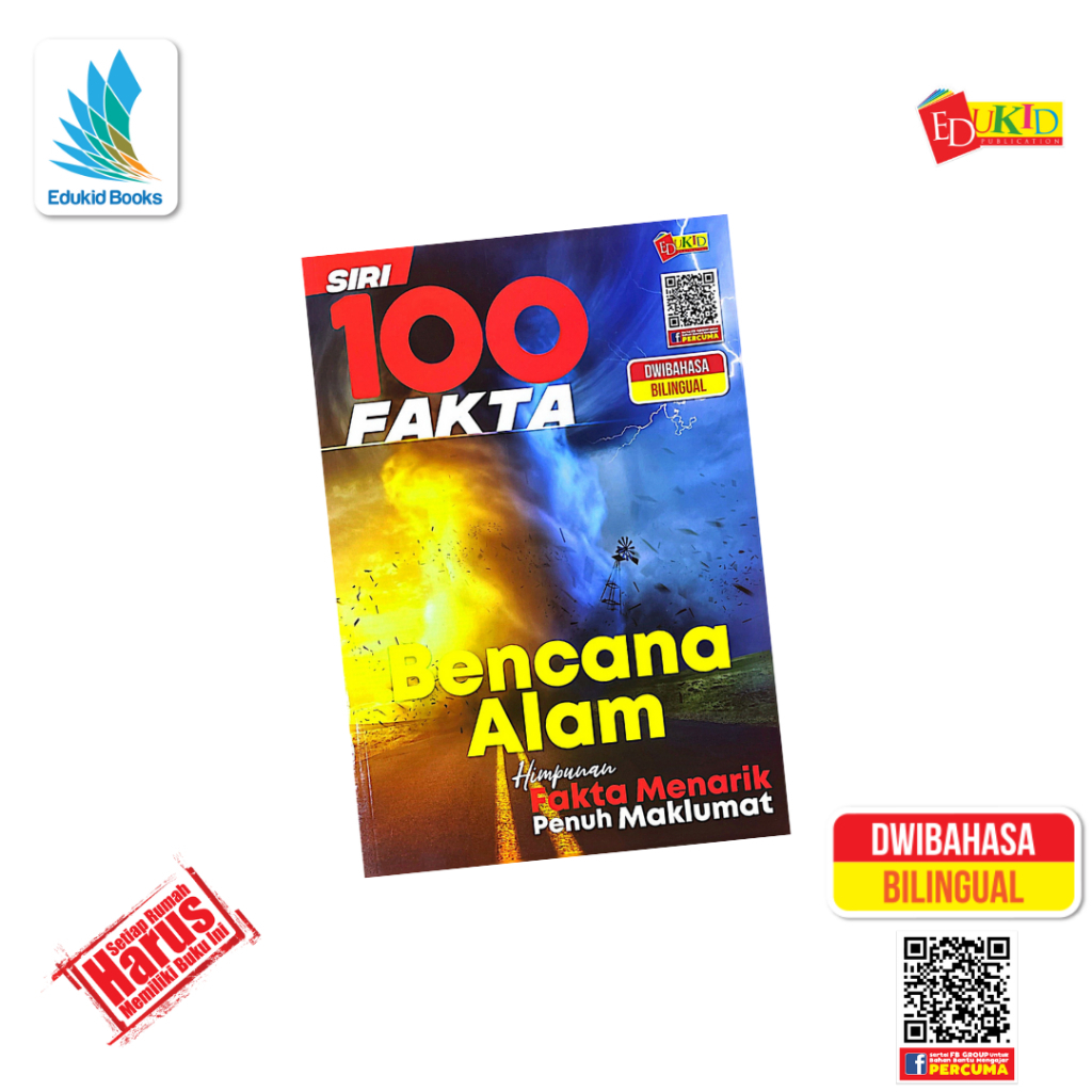 BUKU SIRI 100 FAKTA-Fakta Menarik-Buku Fakta Dunia-Fakta Bencana Alam ...