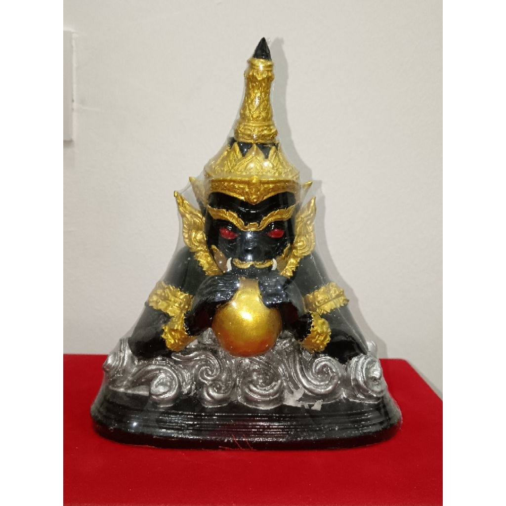 拉胡天神供奉型金身 (高20宽18厚12cm) 多位师傅在天狗食日夜开光加持 Phra Lahu Bucha Resin | Shopee ...