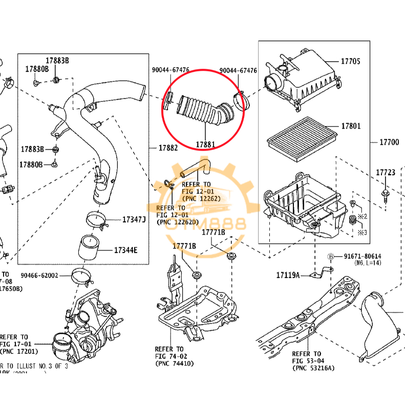 PERODUA ATIVA 1.0 TURBO AIR CLEANER HOSE INTAKE HOSE | Shopee Malaysia