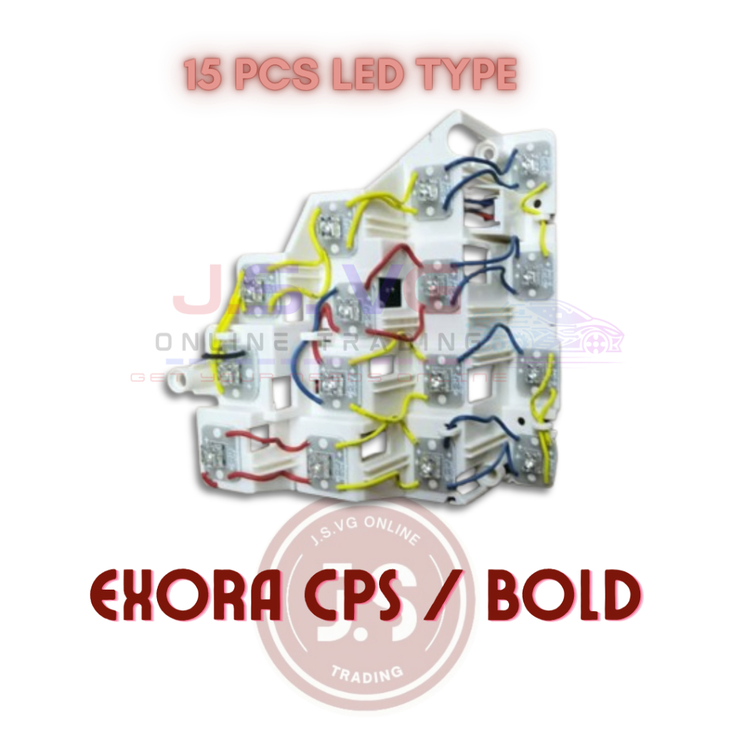 PROTON EXORA CPS / BOLD TAIL LAMP LED MODULE IC BOARD papan led lampu ...