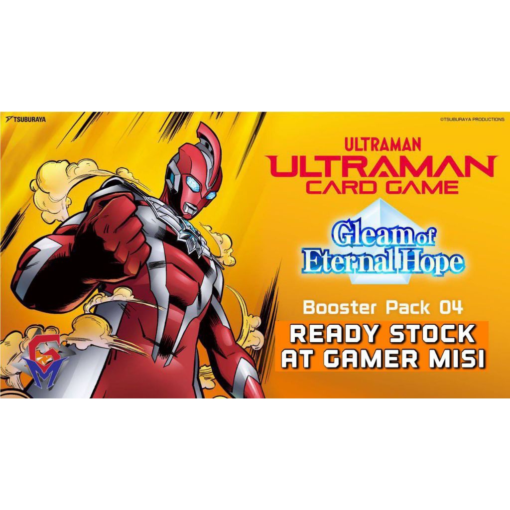 ULTRAMAN CARD GAME BP04 : GLEAN OF ETERNAL HOPE (BOX) | Shopee Malaysia