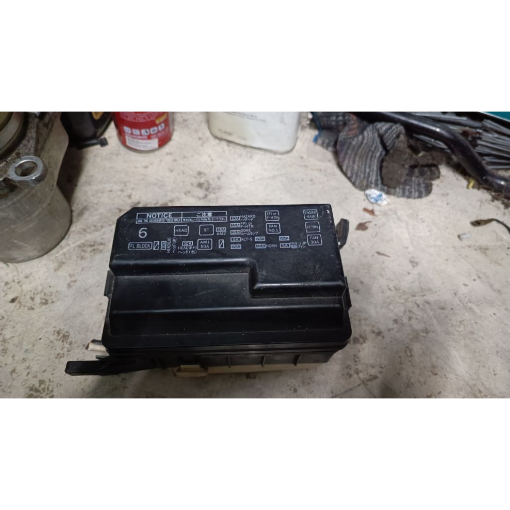 TOYOTA COROLLA SEG AE111 AE110 JDM GT YEAR 1998-2000 FUSE BOX | Shopee ...